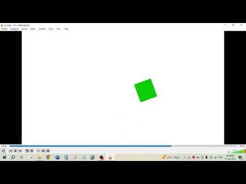 Bouncing Square animation created in Tupitube / Animation Tutorial - YouTube