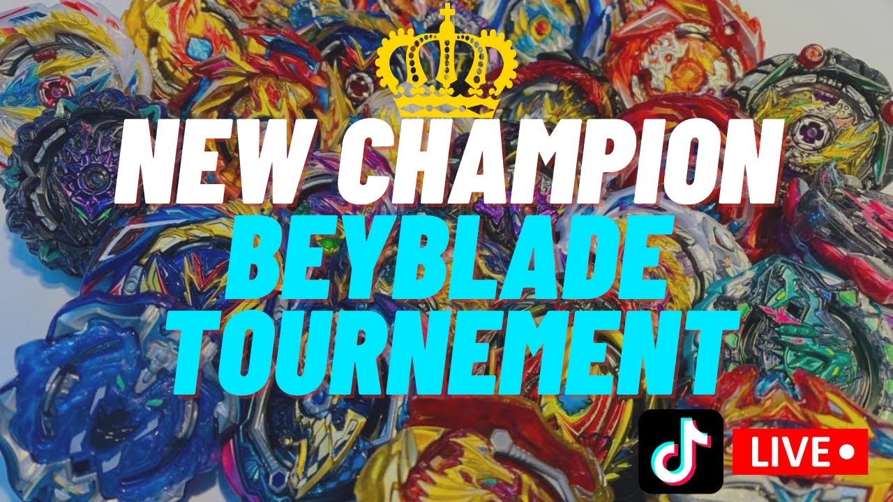 New Champion Tournament, 32 Beyblades (Live Replay) - YouTube