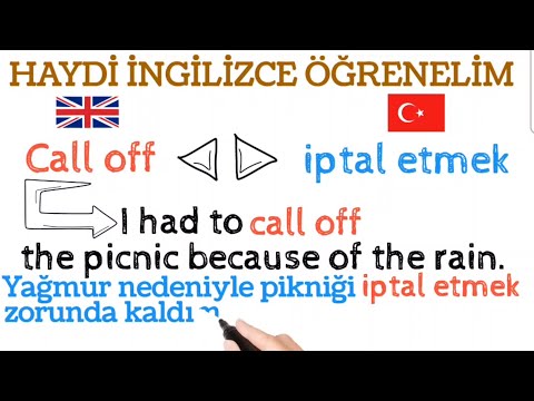 10 dakikada A1 ingilizce öğren,phrasal verbs