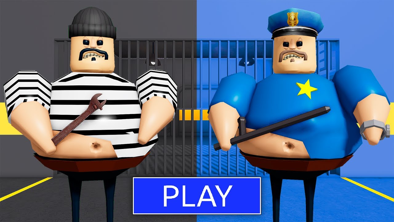 THIEF BARRY VS POLICE BARRY IN BARRY PRISON RUN! New Scary Obby #Roblox ...