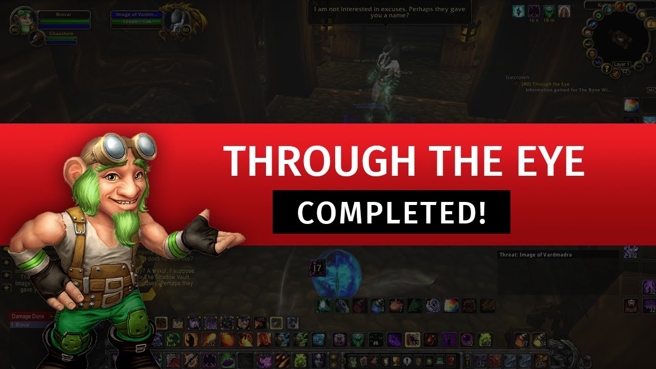 Through the Eye WotLK Classic Warlock Gnome Wrath of the Lich King ...