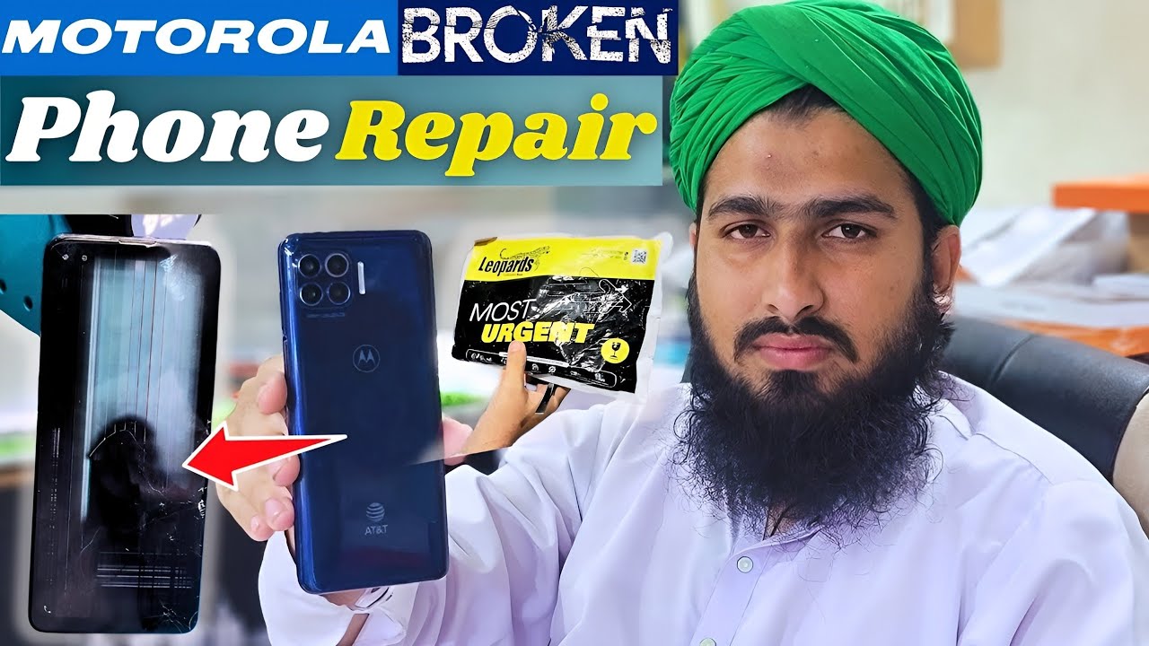 Restoration Distroyed Motorola ! How To Restore Motorola One 5G Cracked ...