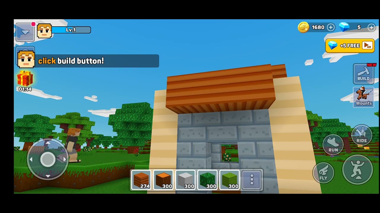 Minecraft blocky Minecraft 2023 gameplay 1 and this is passed gameplay ...