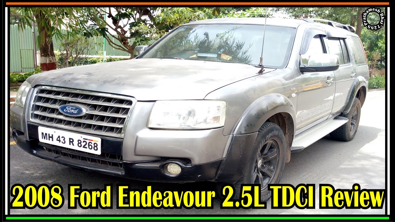 2008 Ford Edeavour 2.5L 4 Cylinder RWD Review | Modified Ford Hurricane ...