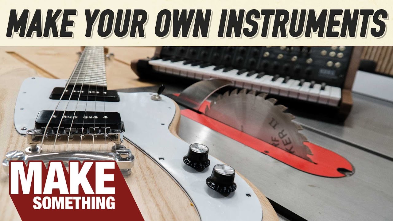 Making Musical Instruments | 4 Woodworking Projects - YouTube