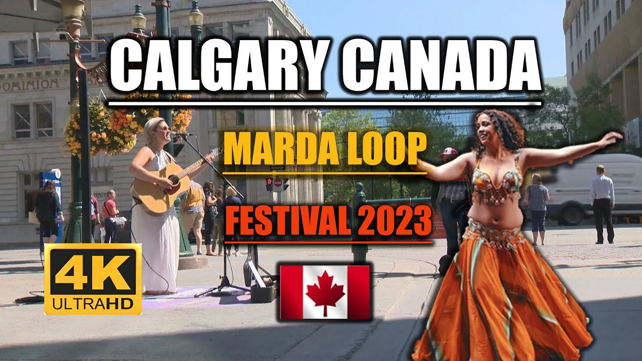 Walking Tour | Calgary I Alberta I Marda Loop Gras | 4K| #canada # ...