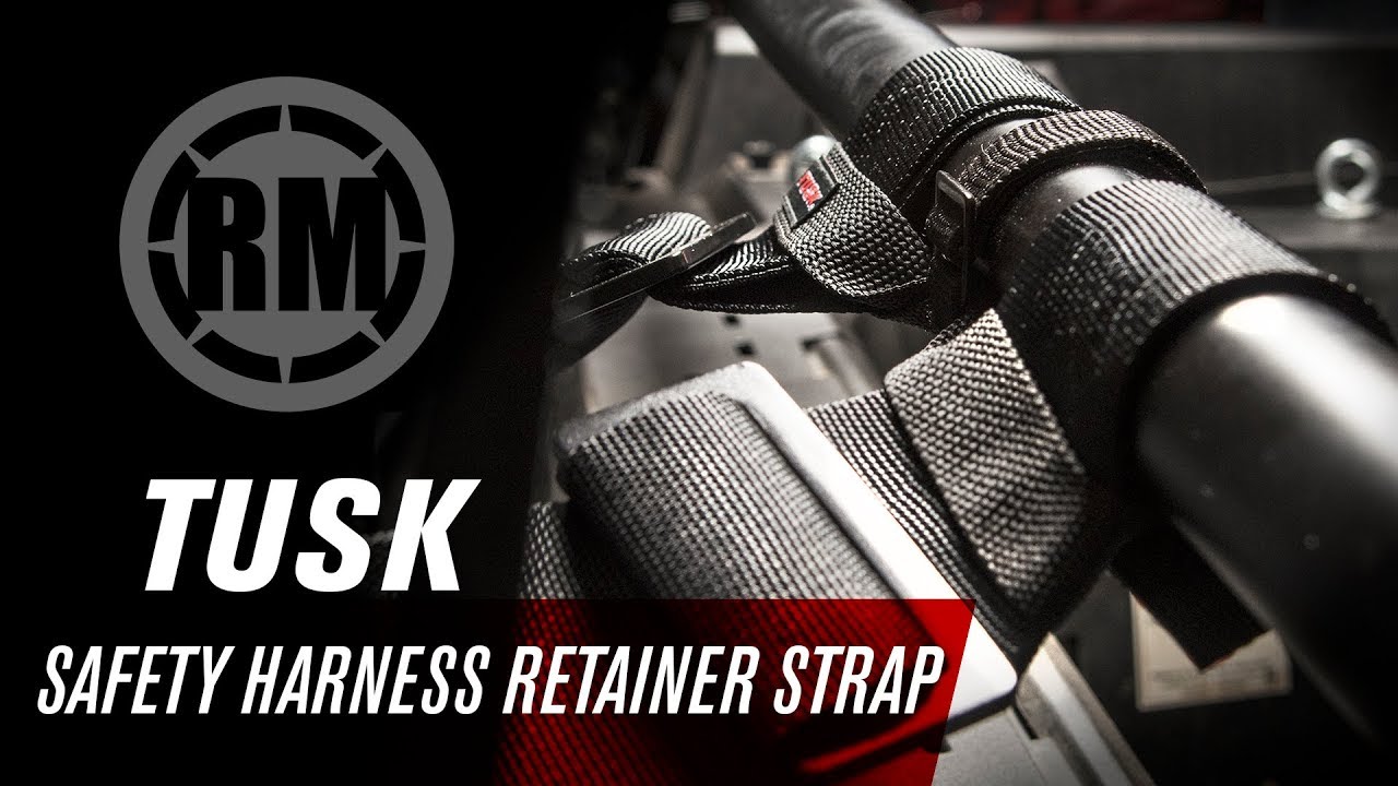 Tusk UTV Safety Harness Retainer Straps - YouTube