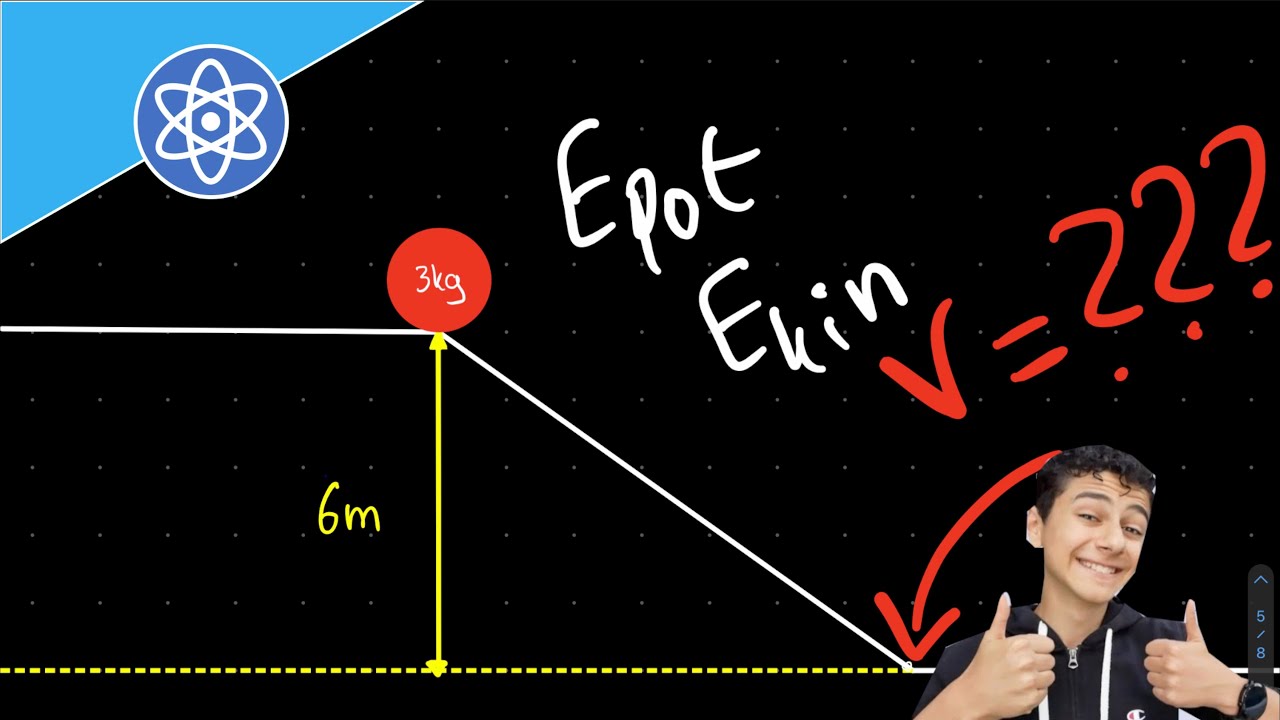Energieumwandlung berechnen | Epot & Ekin - YouTube