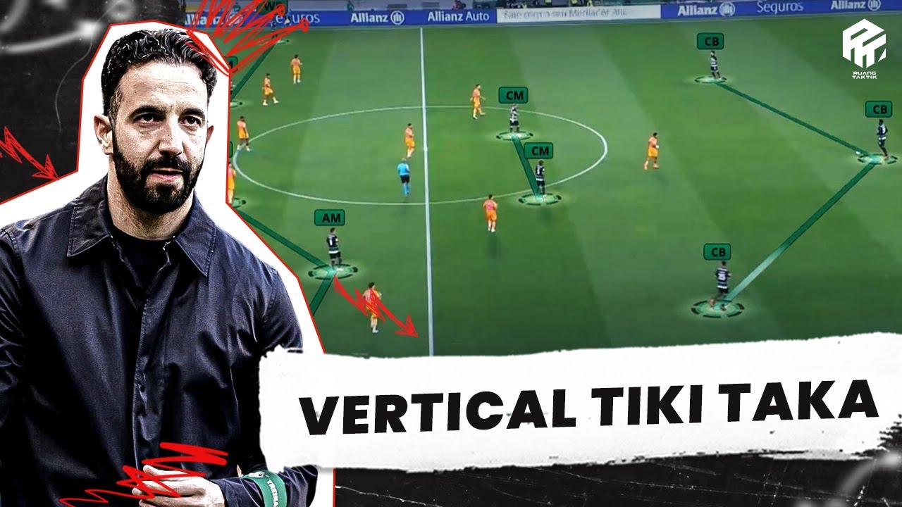 Bedah Taktik Ruben Amorim | Kombinasikan Direct & Vertical Tiki Taka ...