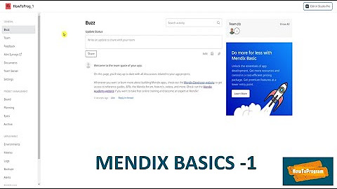 Mendix Basics Education - YouTube