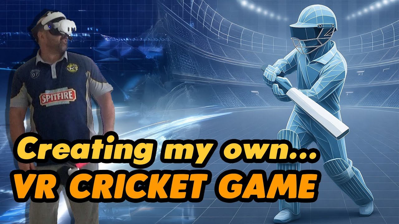 VR Cricket Guy Discussing Creating his Own VR Cricket Game with a ...