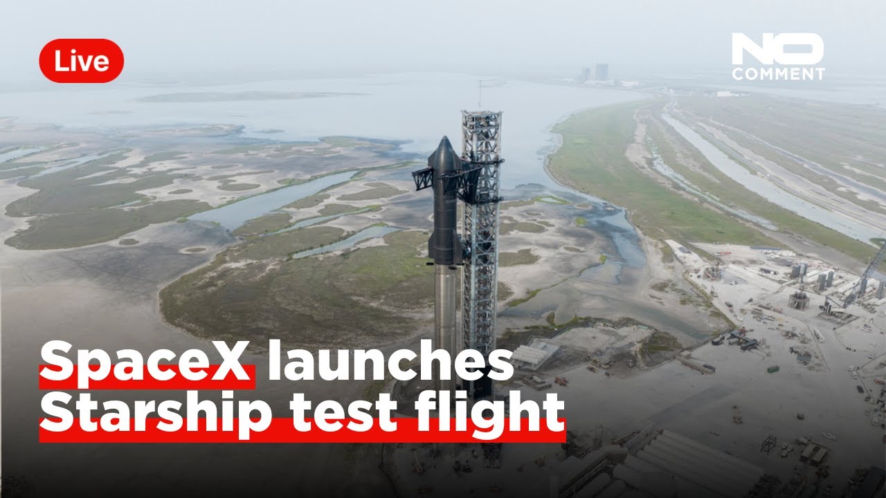 Watch Live Spacex Launches Starship Test Flight Youtube