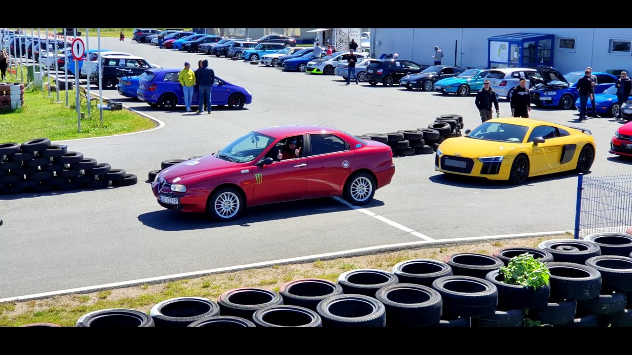 RCP Exhausts Time Attack 2020 - 1 runda Pszczółki - Alfa Romeo 156 1.6 ...