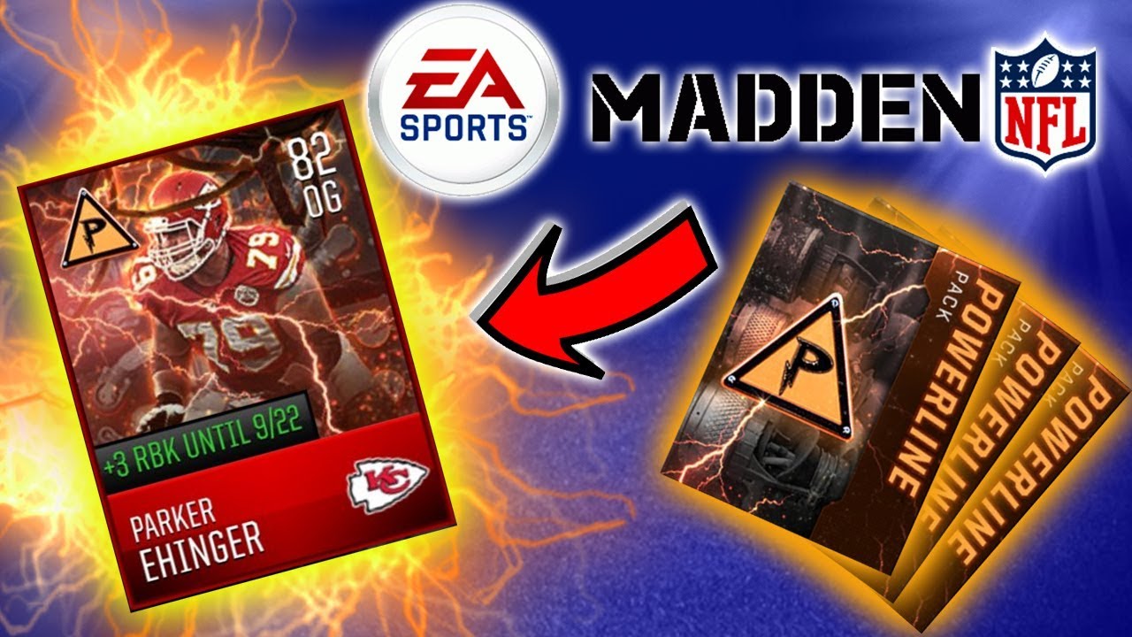 BRAND NEW POWERLINE PACKS!!! MADDEN MOBILE POWERLINE PACK OPENING ...