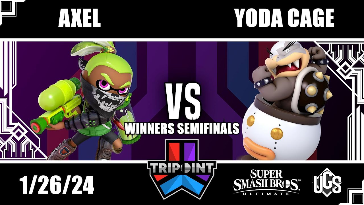 Tripoint Smash 221 - Winners Semifinals - Axel(Inkling) Vs. Yoda Cage ...