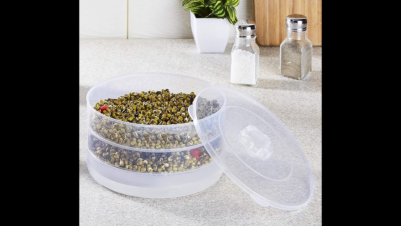 Craftbin Sprout Maker box , How to Use Sprout box - YouTube