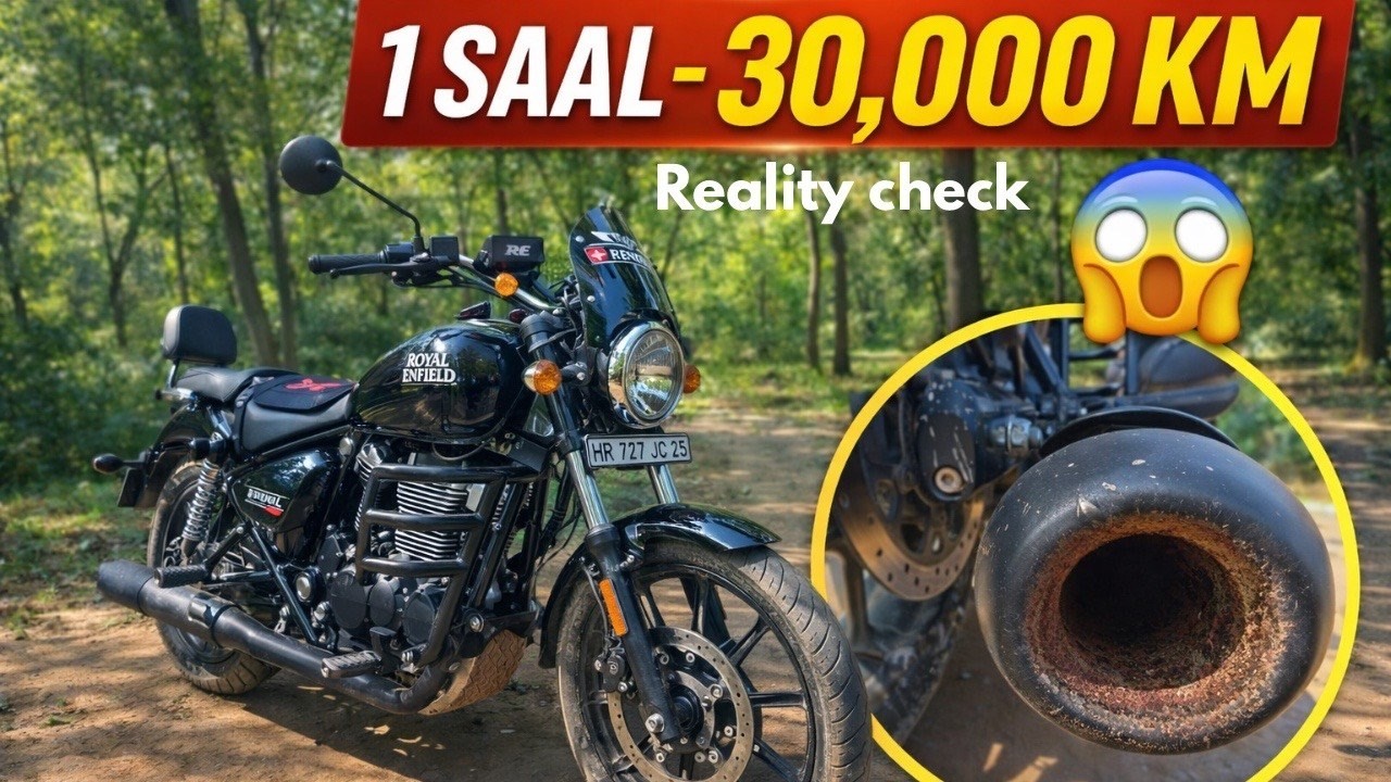 Meteor 350 Long Term Review | 30,000 KM in 1 Year - YouTube