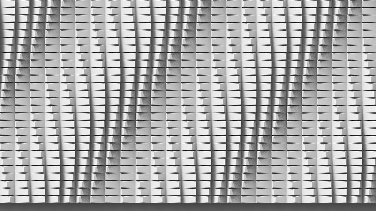 # 241 : Cosine Wave Wall / Rhino Grasshopper Advanced Tutorial - YouTube