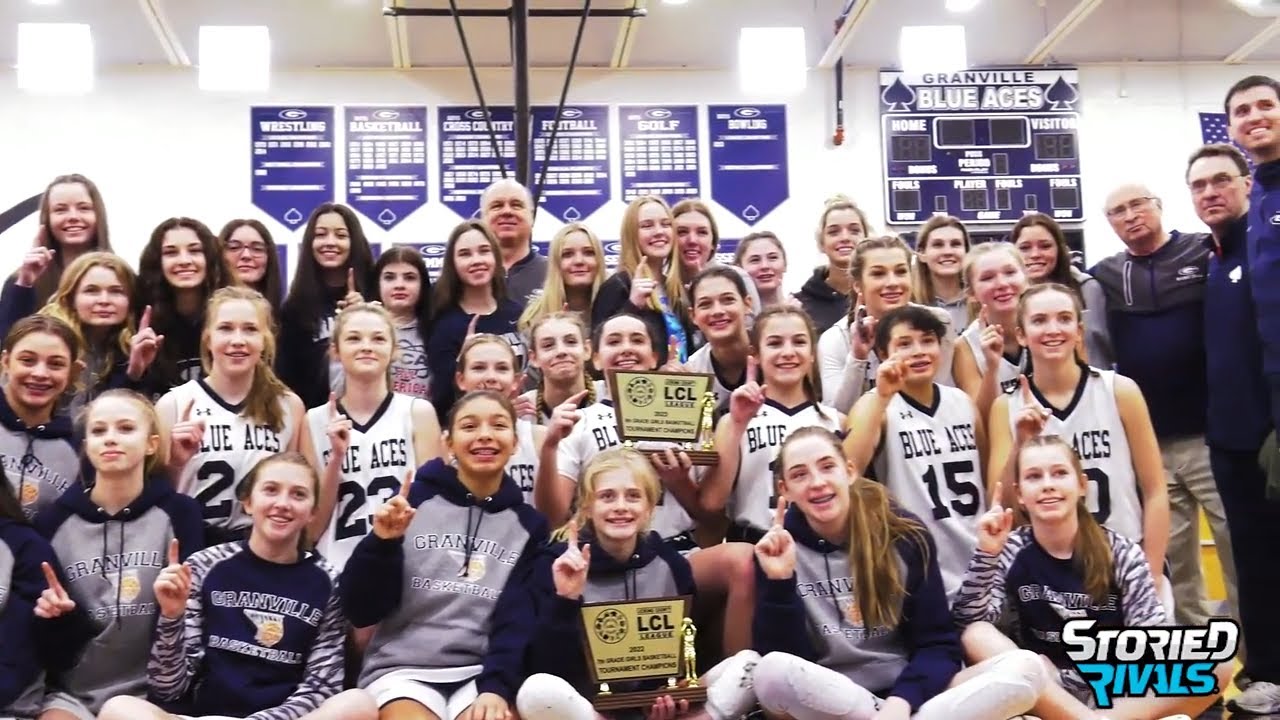 Granville Girls Wins 8th Grade LCL Title - YouTube