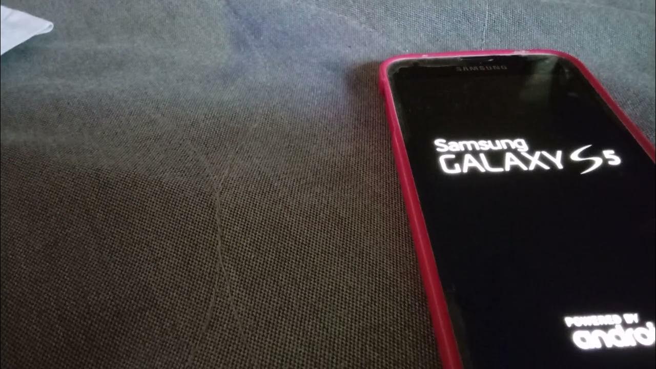 Samsung Galaxy S5 SM-G901F Startup and shutdown - YouTube