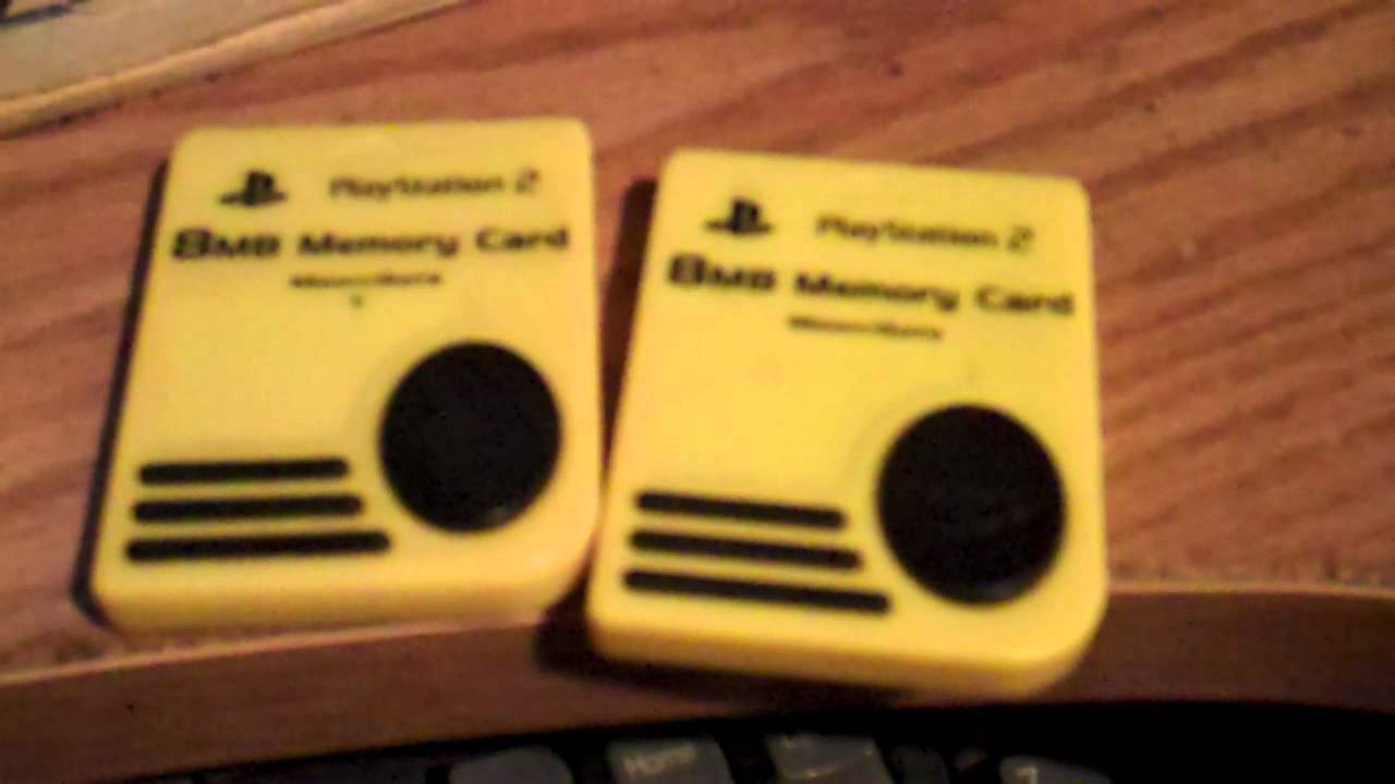 Nyko PS2 Memory cards - YouTube