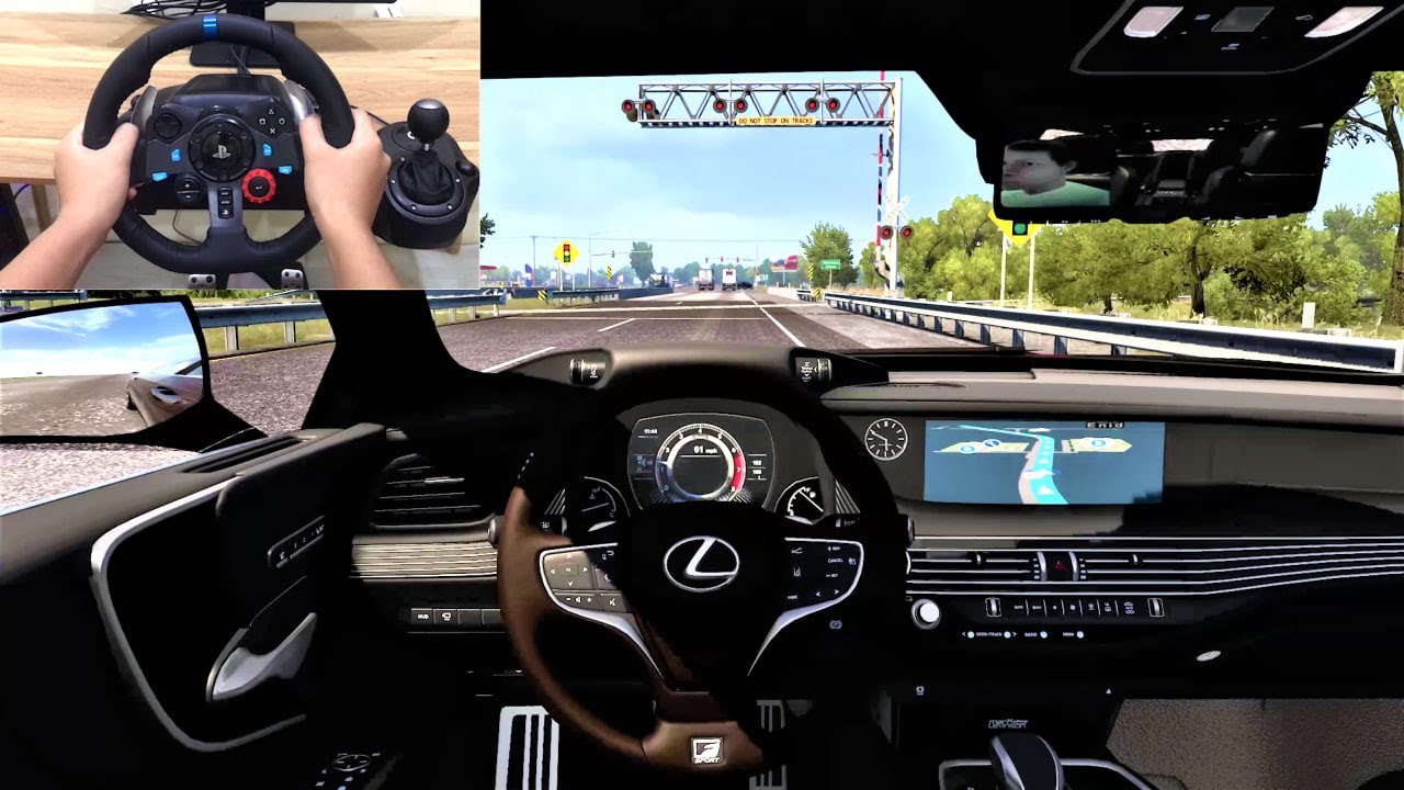 Experience Luxury on Wheels Lexus LS 500 2018 Drive in American Truck ...