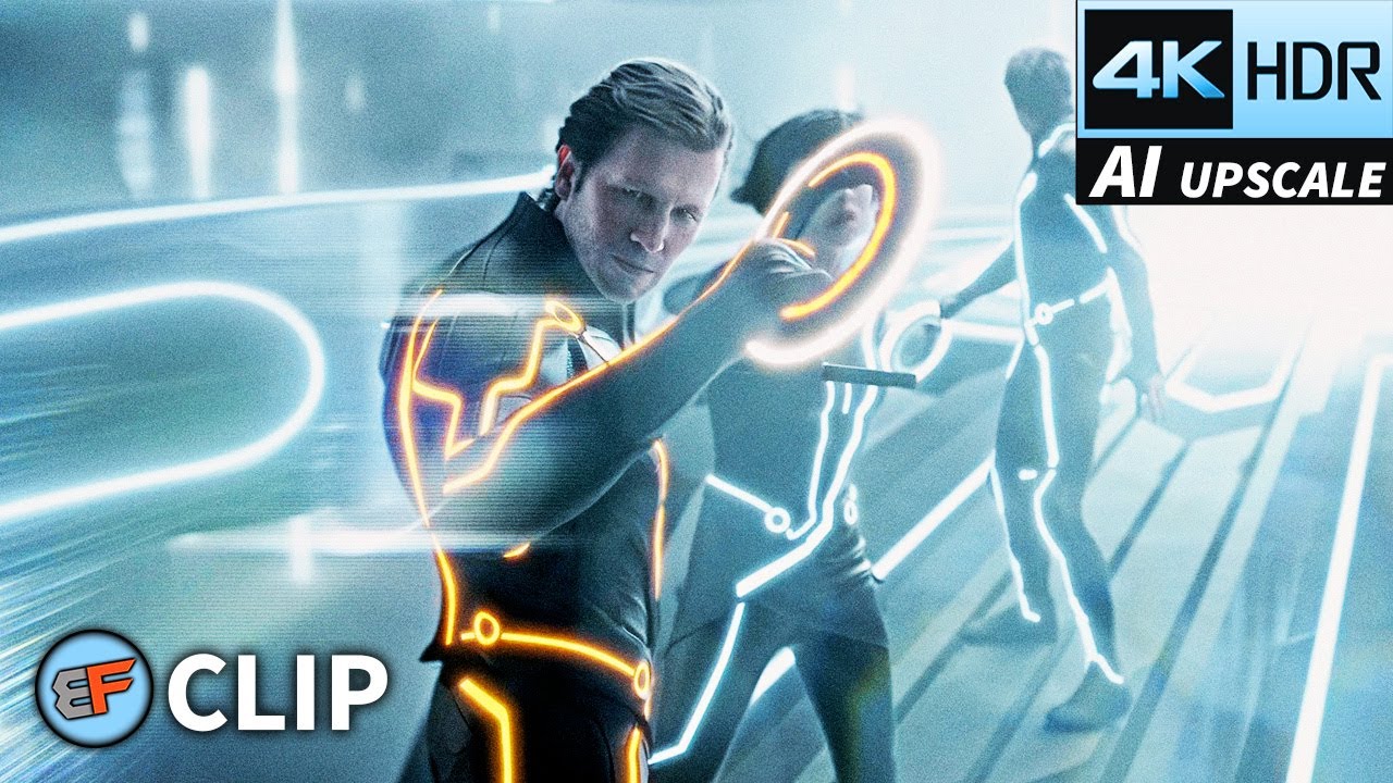 Kevin Flynn & Clu - Final Confrontation Scene | Tron Legacy (2010) IMAX ...