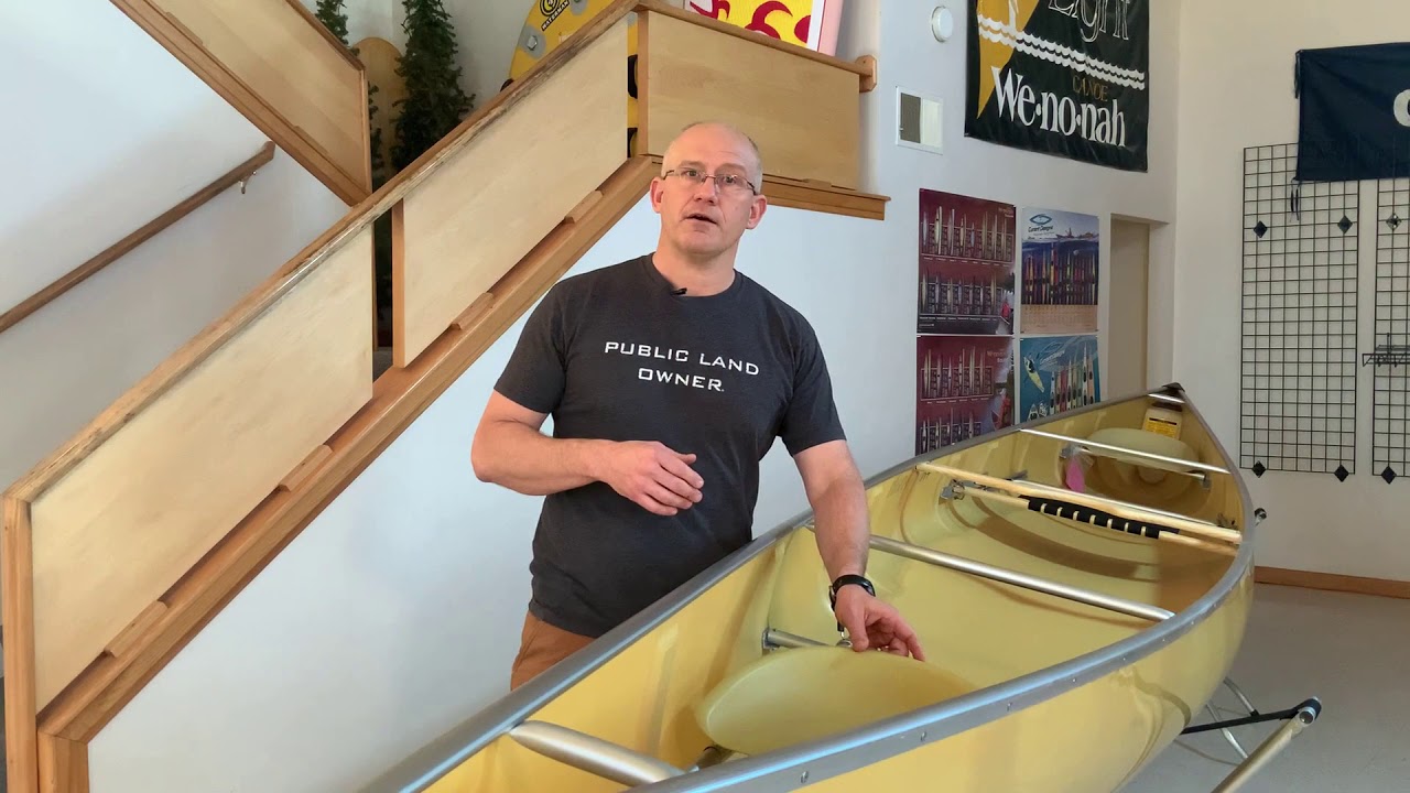 Wenonah Canoe - Sliding Seats - YouTube