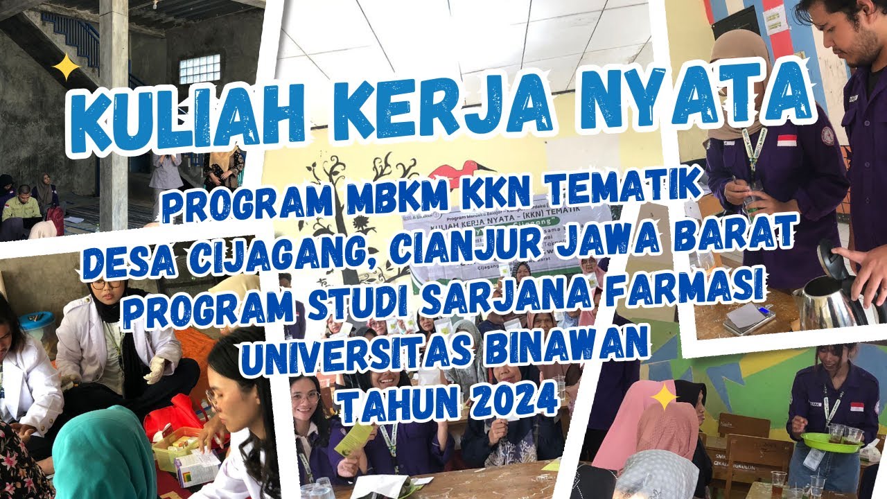 PROGRAM MBKM KULIAH KERJA NYATA TEMATIK (KKN) DESA CIJAGANG FARMASI ...