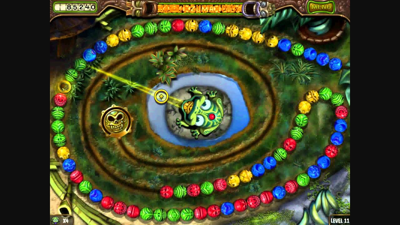 Zuma's Revenge Walkthrough #11 - YouTube