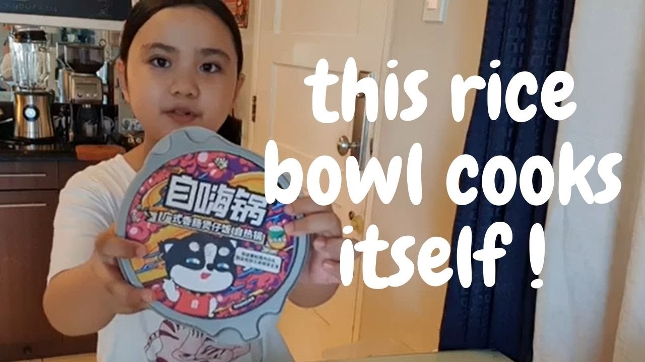Self Heating??? Chinese Sausage Rice Bowl cooks itself !?? - YouTube