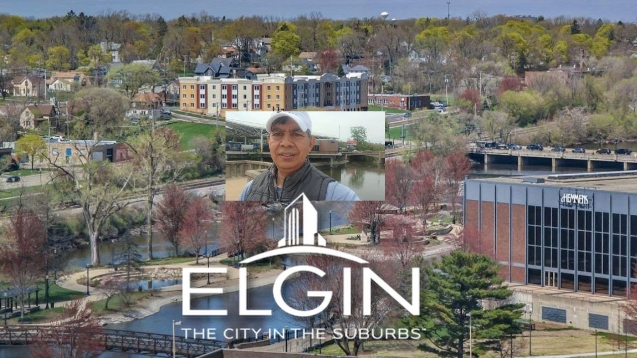 Downtown: Elgin, Illinois (THE CITY IN THE SUBURBS) - YouTube