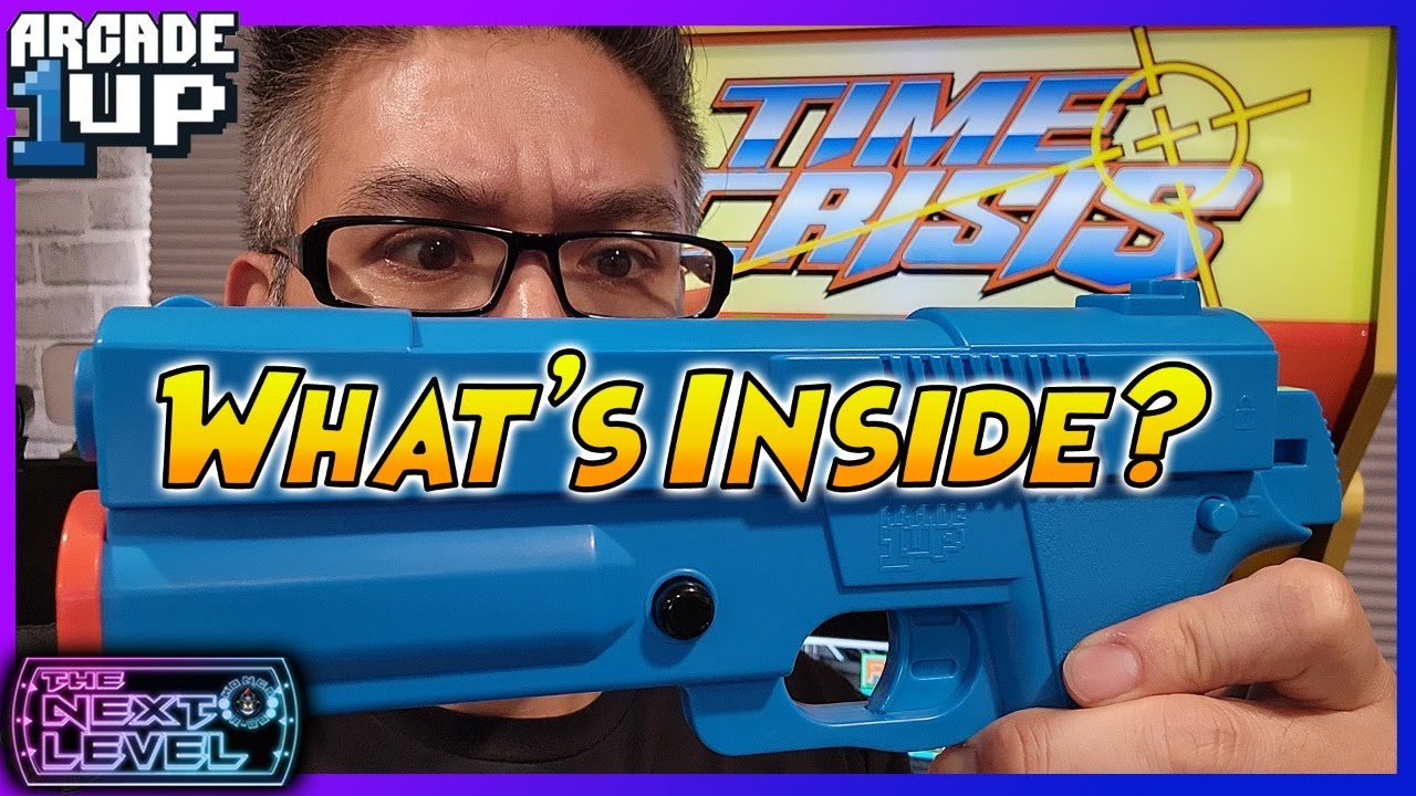 Teardown of Arcade1Up Time Crisis Recoil Guns and Pedals | LIVE Modding ...