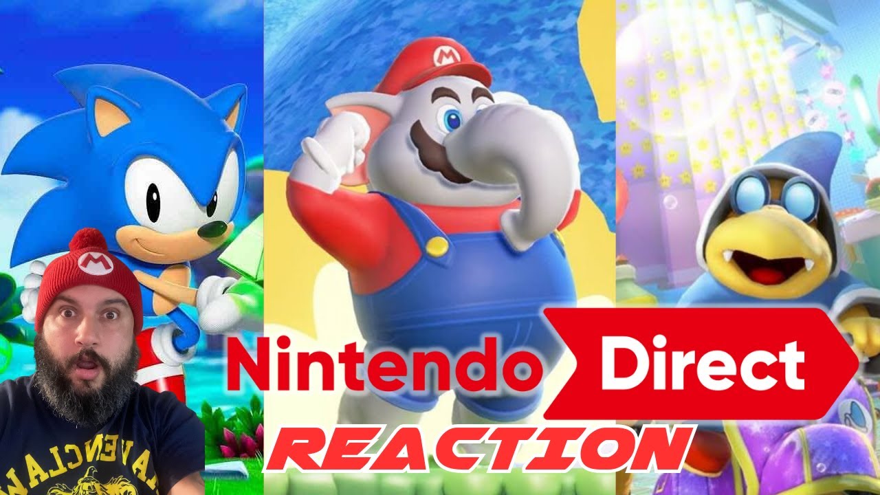 Nintendo Direct Reaction - YouTube