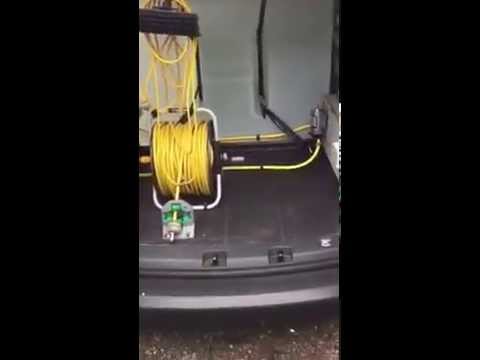 Water fed pole van DIY set up - YouTube