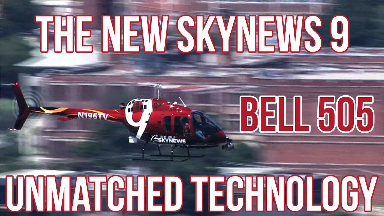 News 9 Unveils Their New State-of-the-Art Bell 505 News Helicopter ...