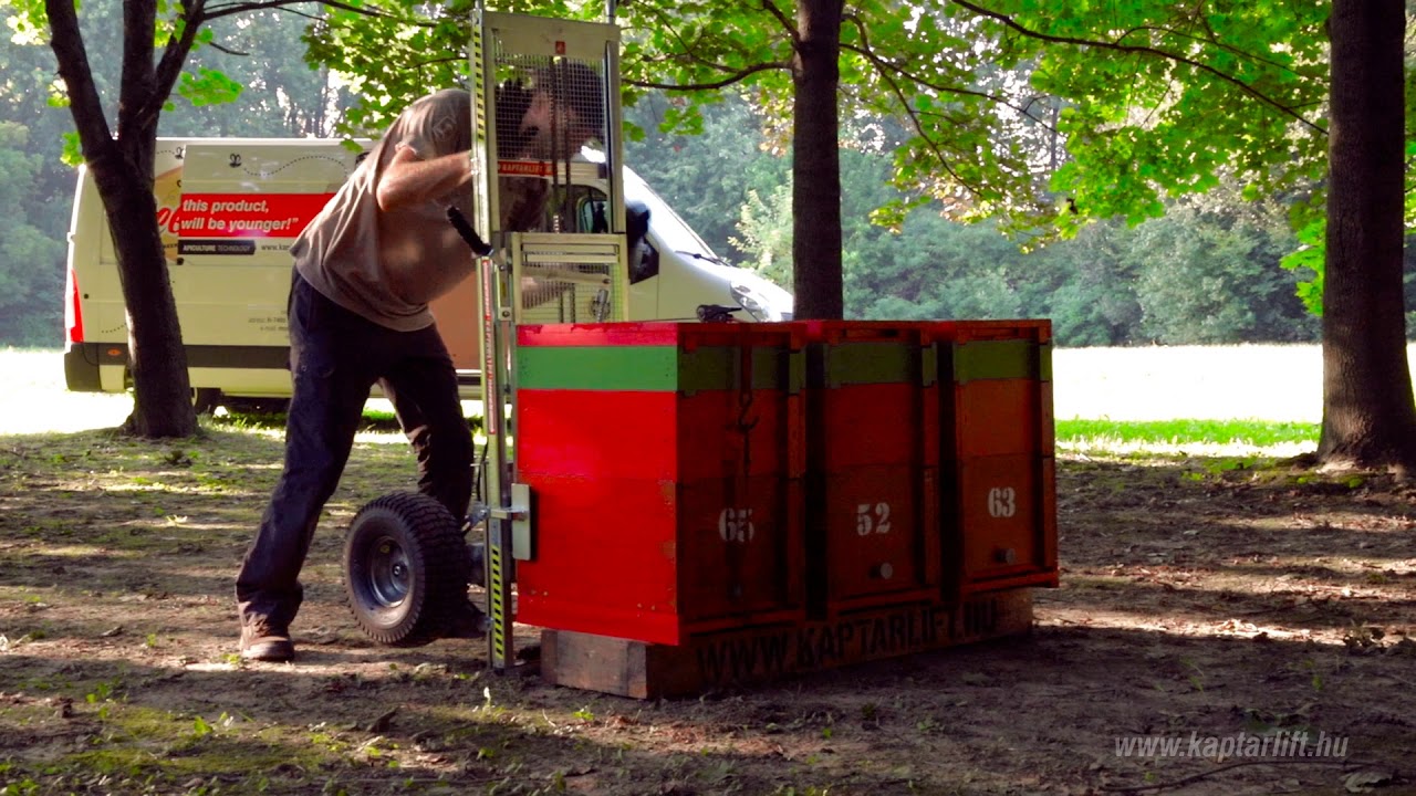 Kaptárlift / Beehive lift Professional AWD - Short version - YouTube