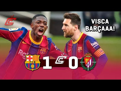 Barcelona 1-0 Valladolid - Maç Özeti - 05.04.2021