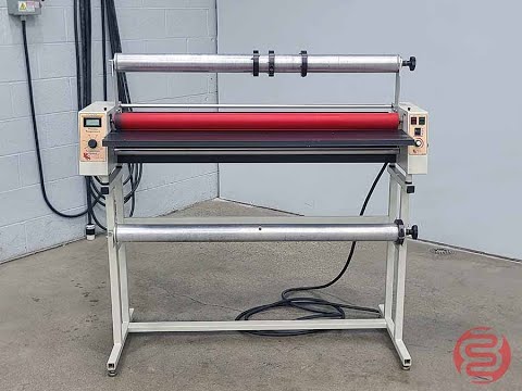 Pro-Lam PL-244WF 44" Wide Format Heated Roll Laminator - YouTube