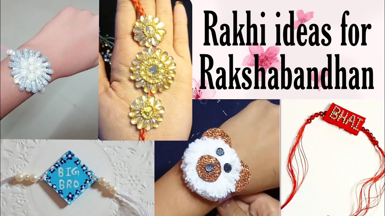 Rakhi ideas for Rakshabandhan | Making Rakhi | Making Rakhi with simple ...