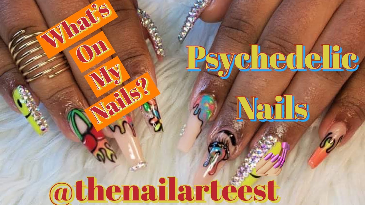 What's On My Nails | Psychedelic Nail Art | Spoiled Rotten Nail ...
