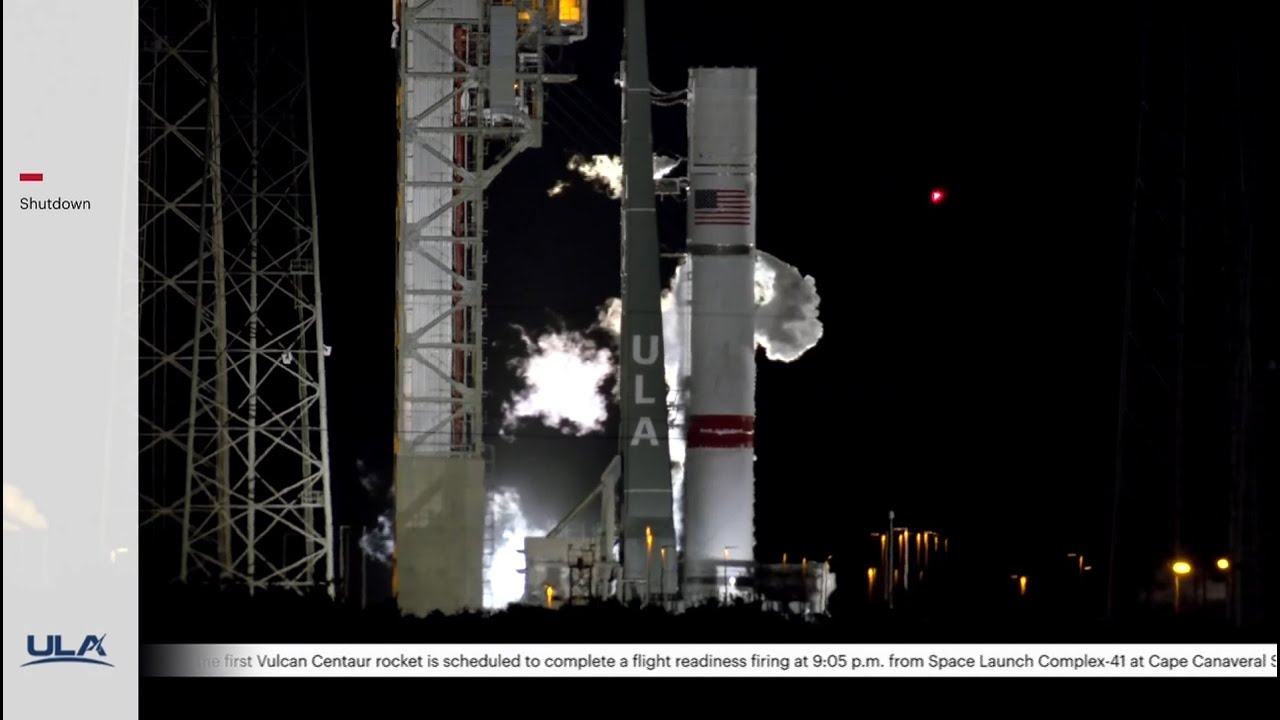 United Launch Alliance tests new Vulcan rocket - YouTube