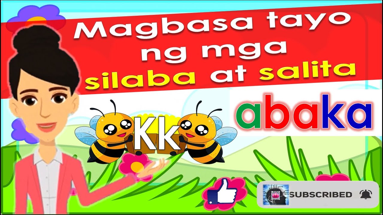 Gabay sa Pagbasa ng mga silaba salitang may "Kk" - YouTube