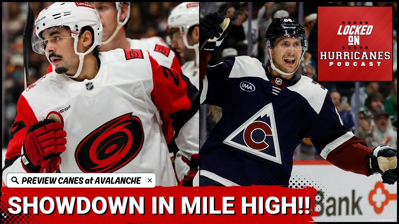 It's a Carolina Hurricanes' Mile High Showdown Against the Colorado ...