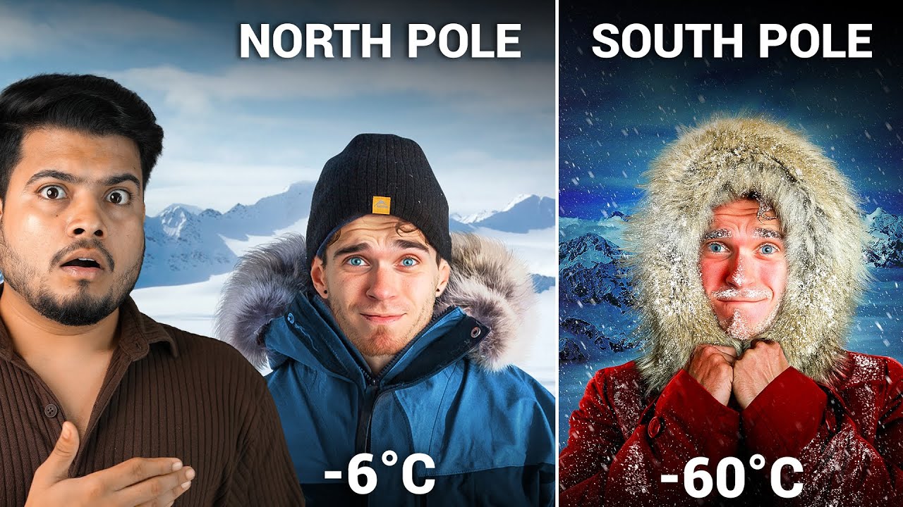 Why Antarctica is the COLDEST Place on Earth? | North Pole Vs South Pole - YouTube