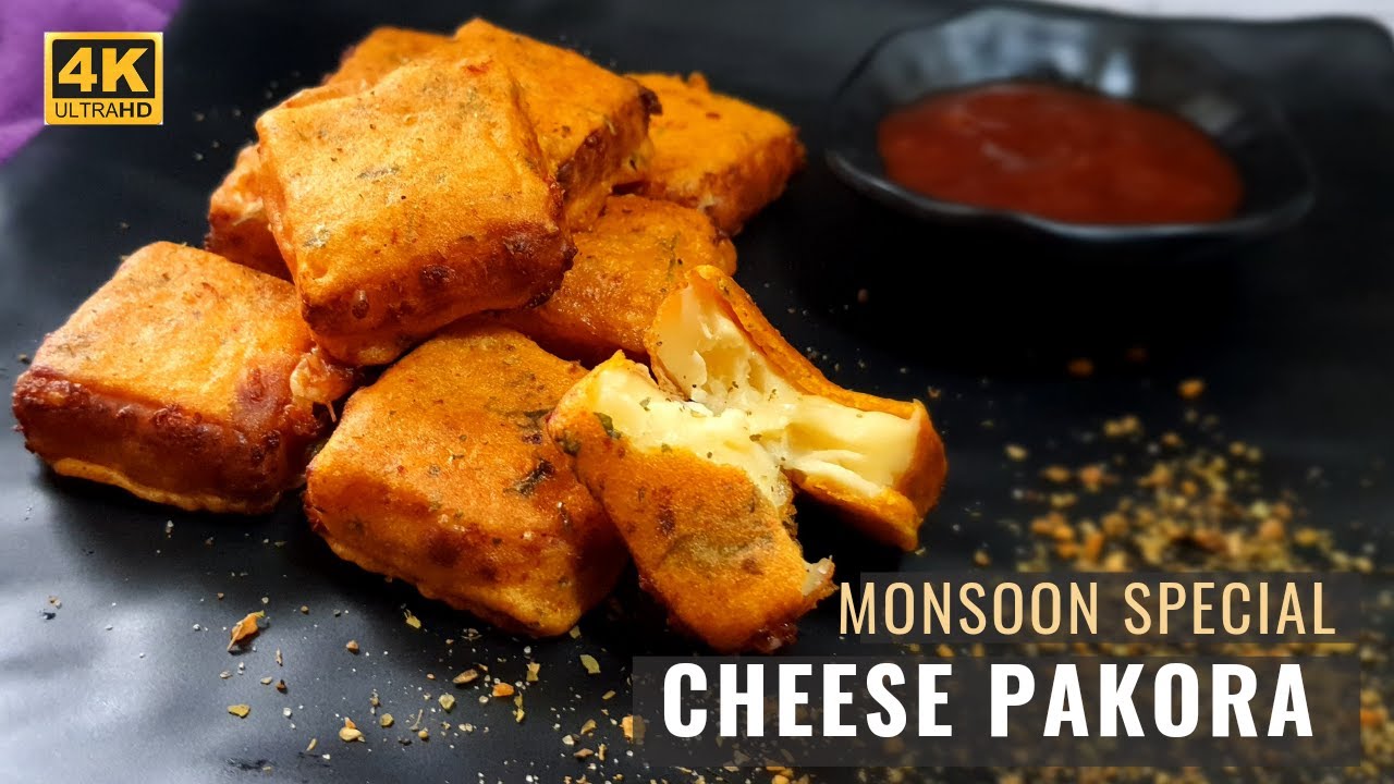 Cheese Pakora Recipe | Cheese Pakoda | चीज पकोड़ा - YouTube
