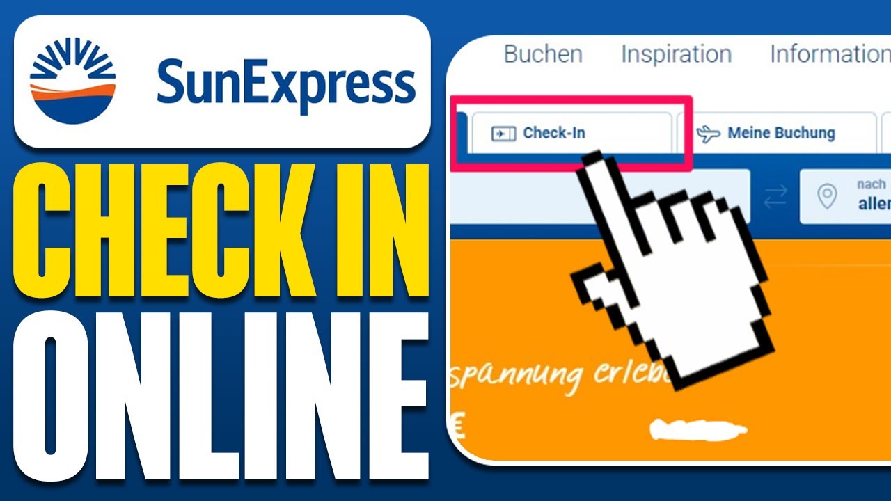 How To Check In Online With Sunexpress 2025 - YouTube