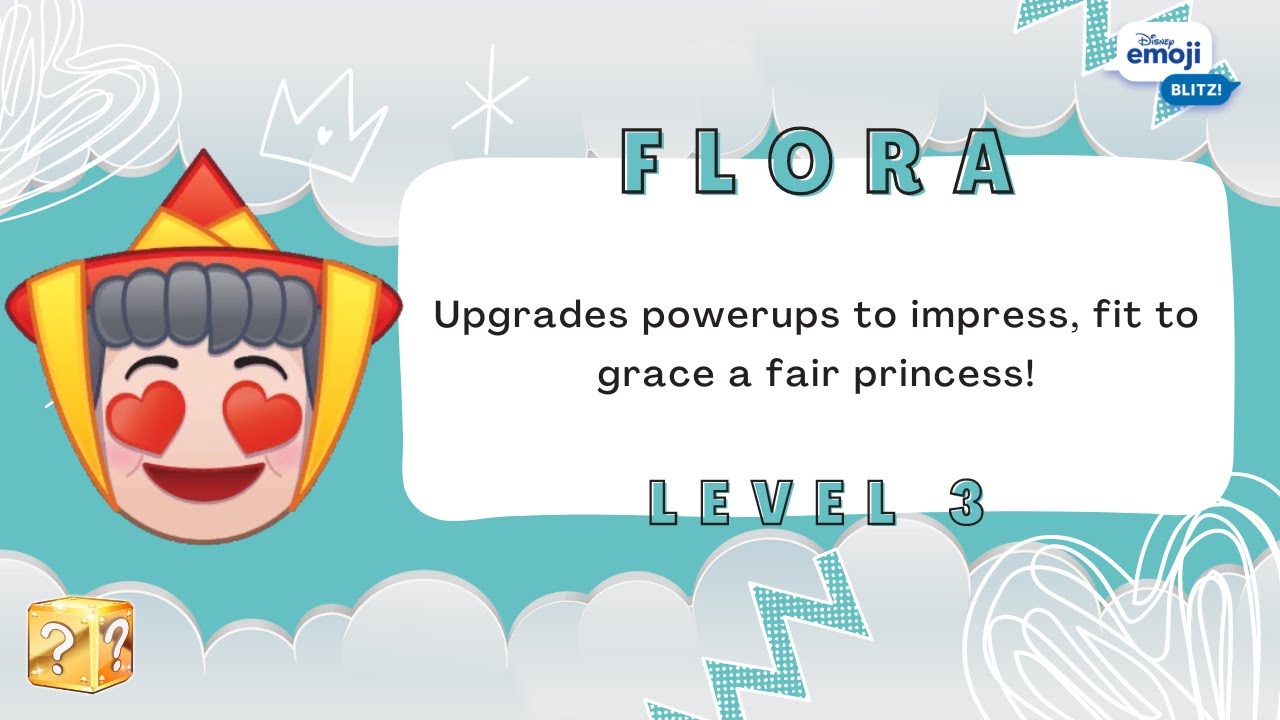 Disney Emoji Blitz - Flora (Level 3) - Sleeping Beauty - YouTube
