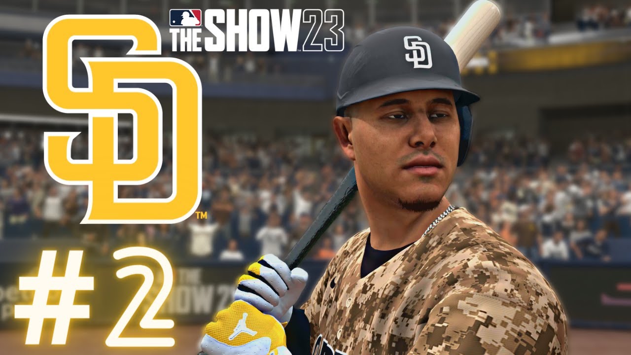 MLB THE SHOW 23 SAN DIEGO PADRES MARCH TO OCTOBER EPISODE 2! - YouTube