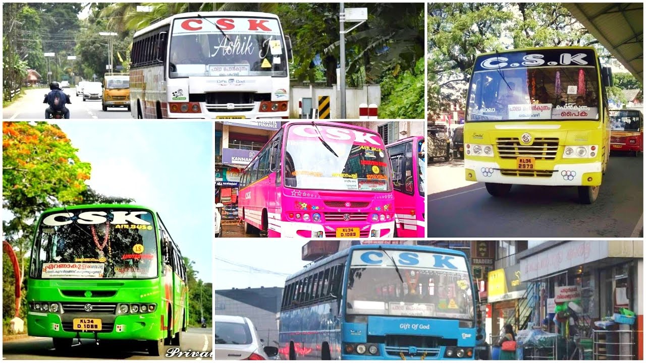 Indian Bus|| Kerala Bus || CSK #Privatebuskerala #Travancoreriders ...